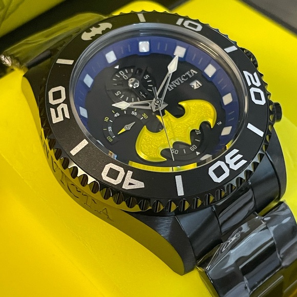 Invicta | Accessories | Invicta X Dc Batman Limited Edition Black Mens ...